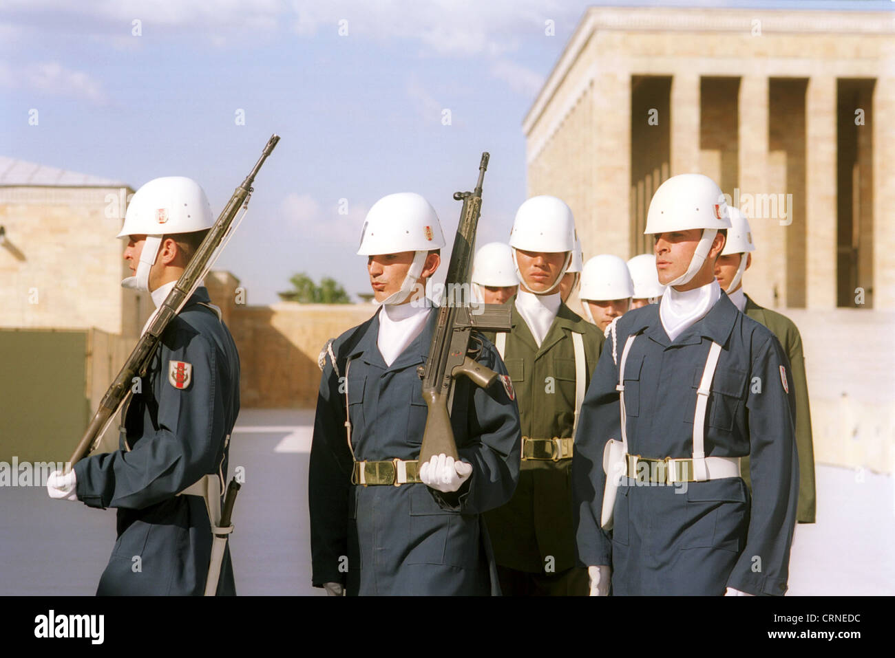 Marching soldiers turkish army hi-res stock photography and images - Alamy