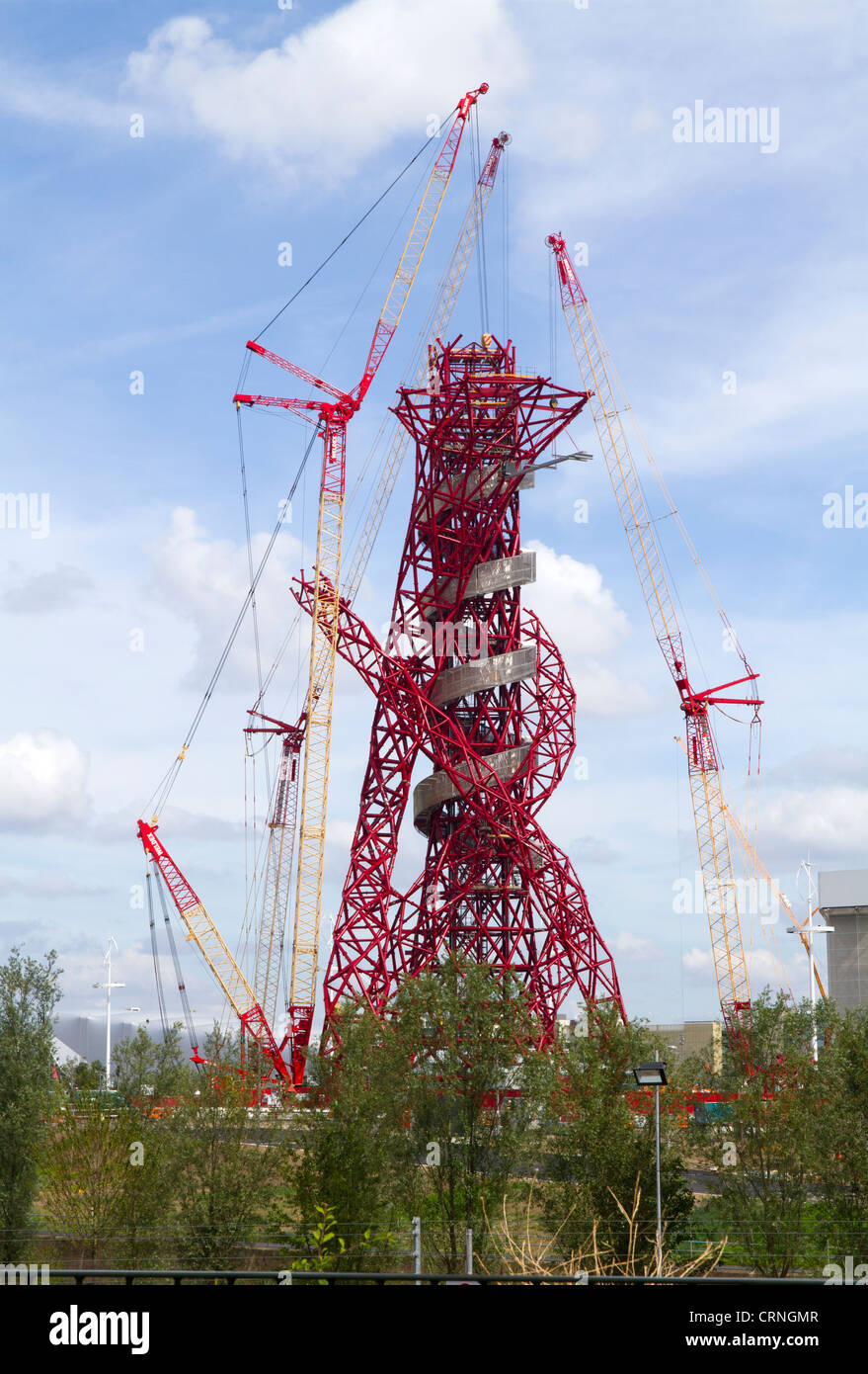Construction Arcelormittal Orbit Observation Tower High Resolution ...