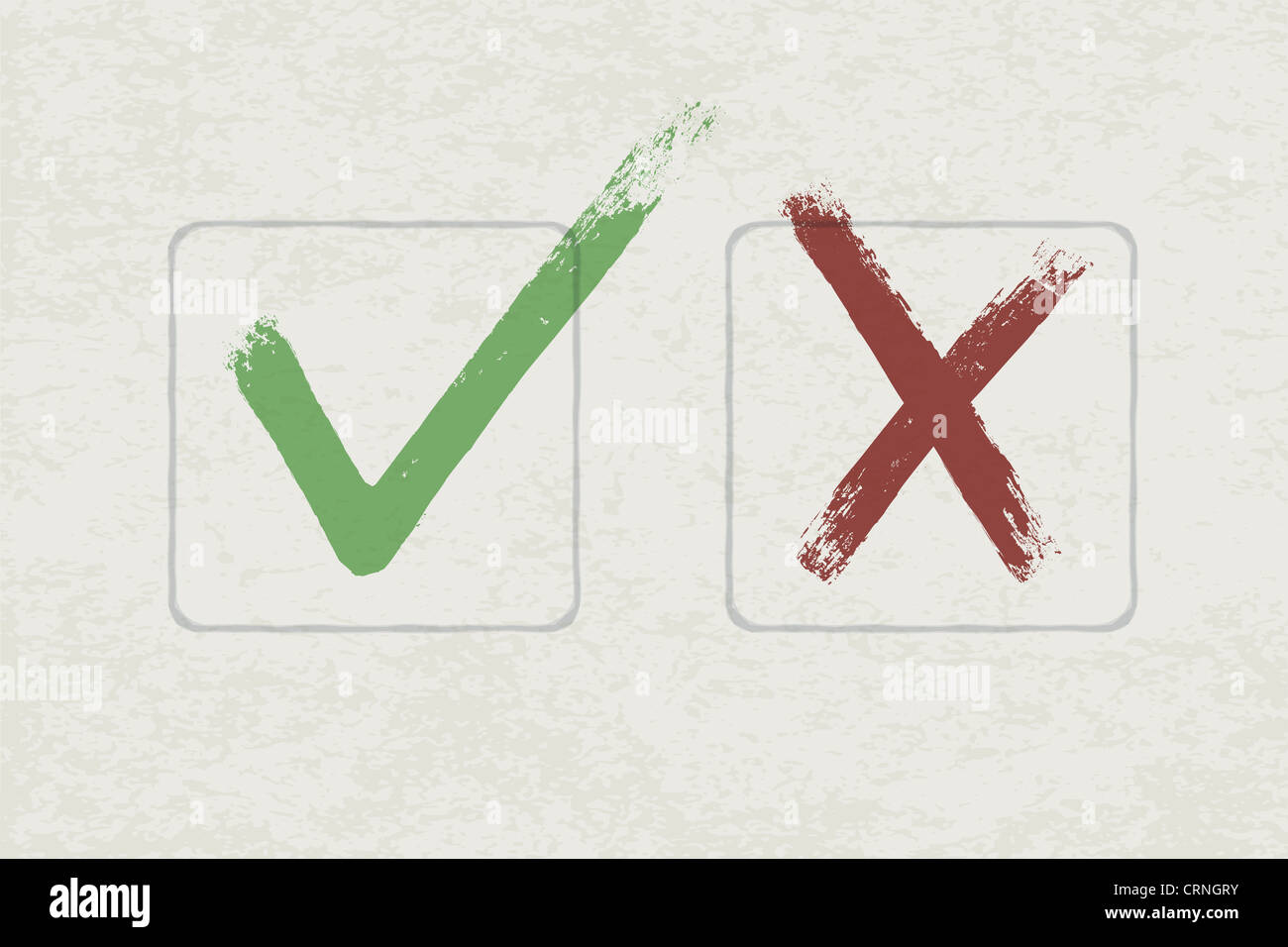 Check list red grunge hi-res stock photography and images - Alamy