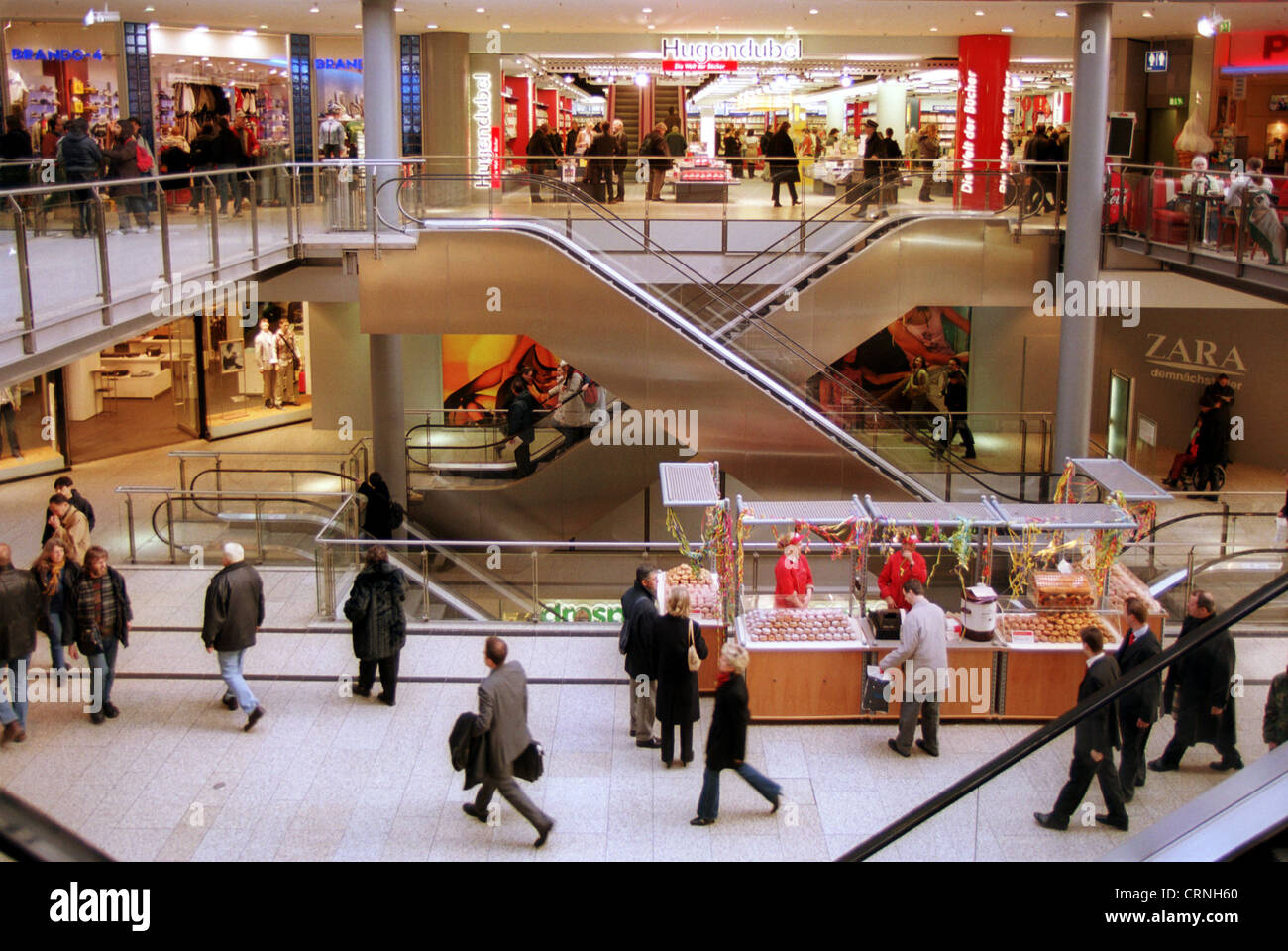 Interior view of a shopping center in Berlin Stock Photo - Alamy