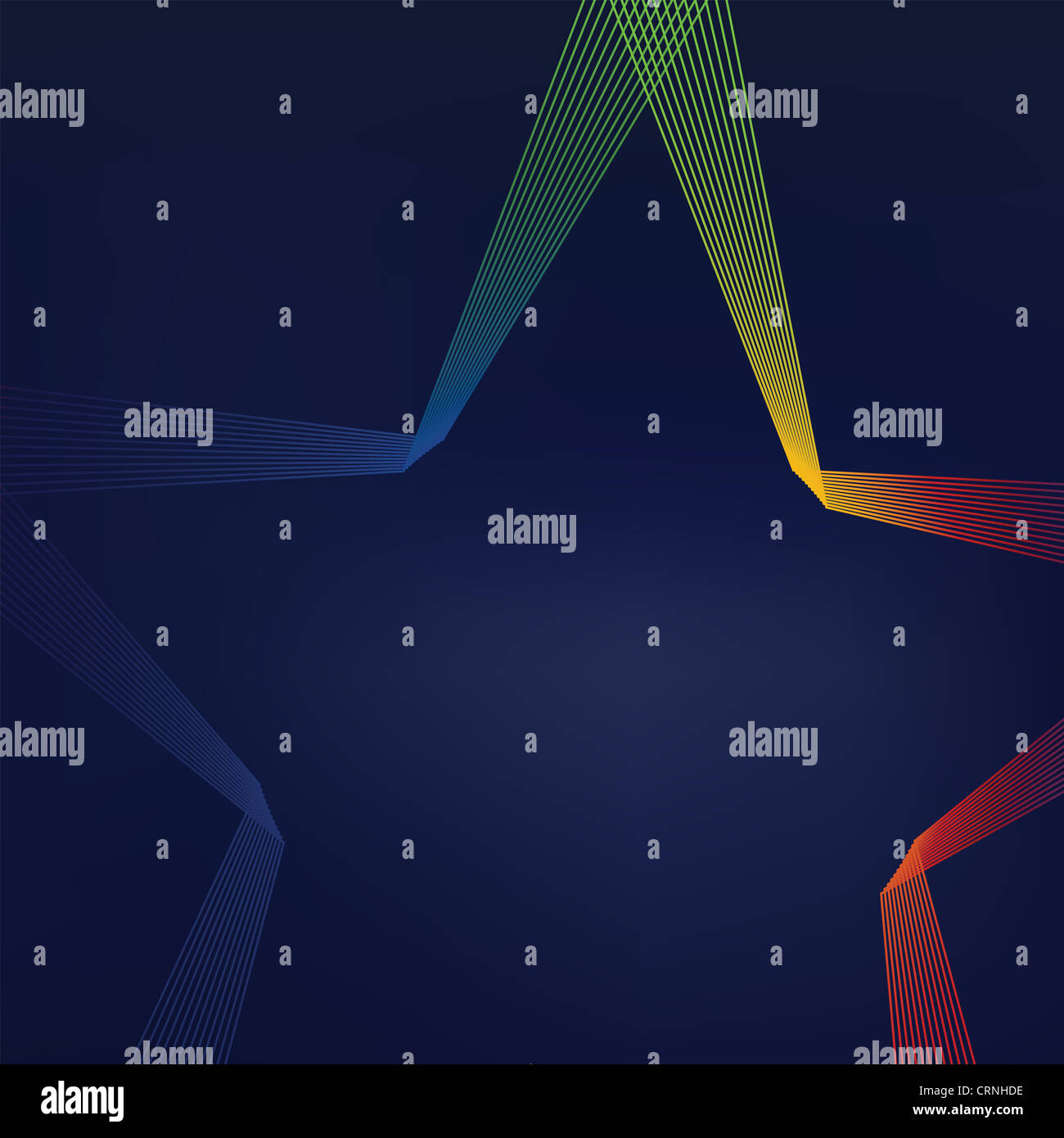 Colorful star shaped lines abstract background Stock Photo - Alamy