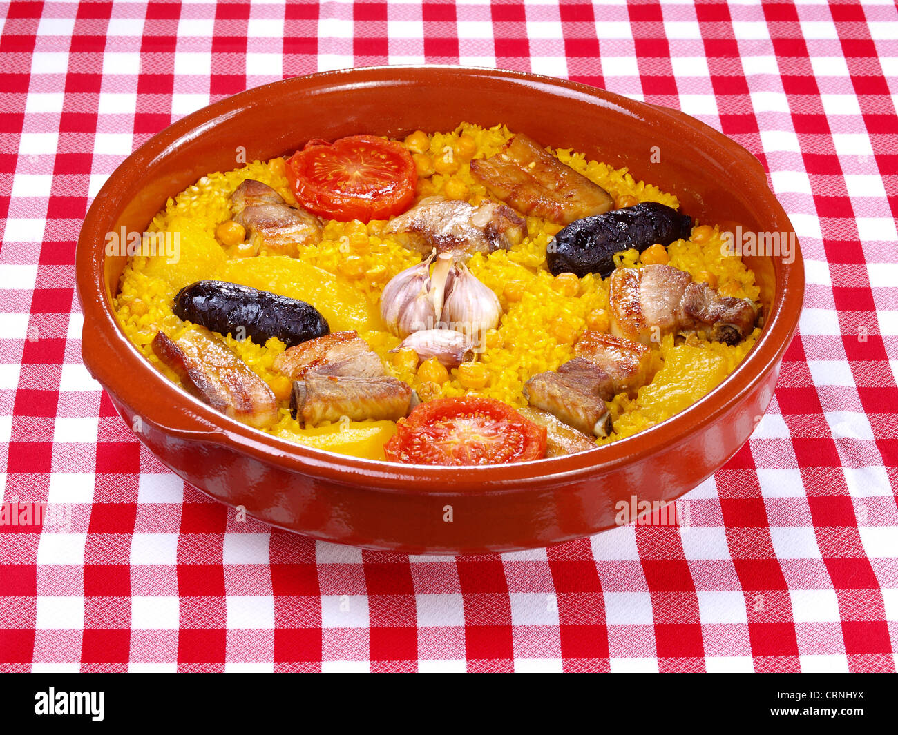 Arroz al Horno – Oven cooked rice Stock Photo - Alamy
