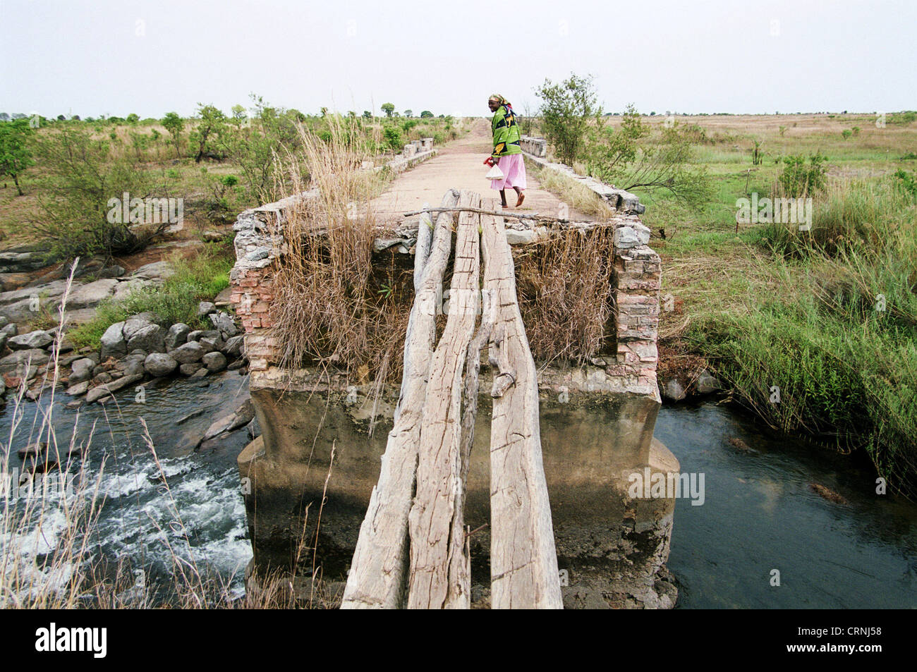 Bridge destroyed hi-res stock photography and images - Alamy