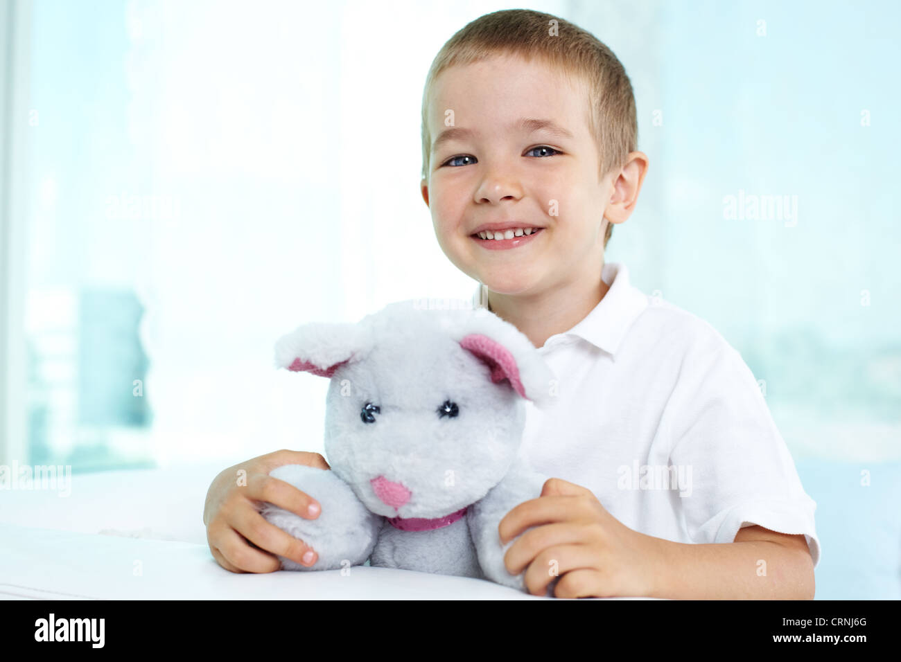 Portrait of a lovely child beaming with happiness Stock Photo - Alamy