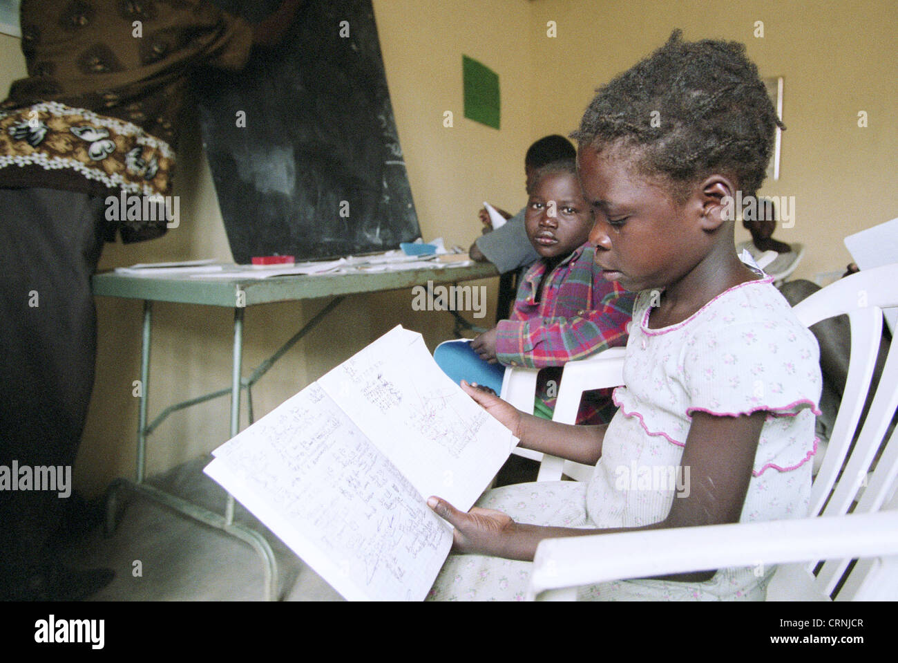 Education for street children in Lubango, Angola Stock Photo - Alamy