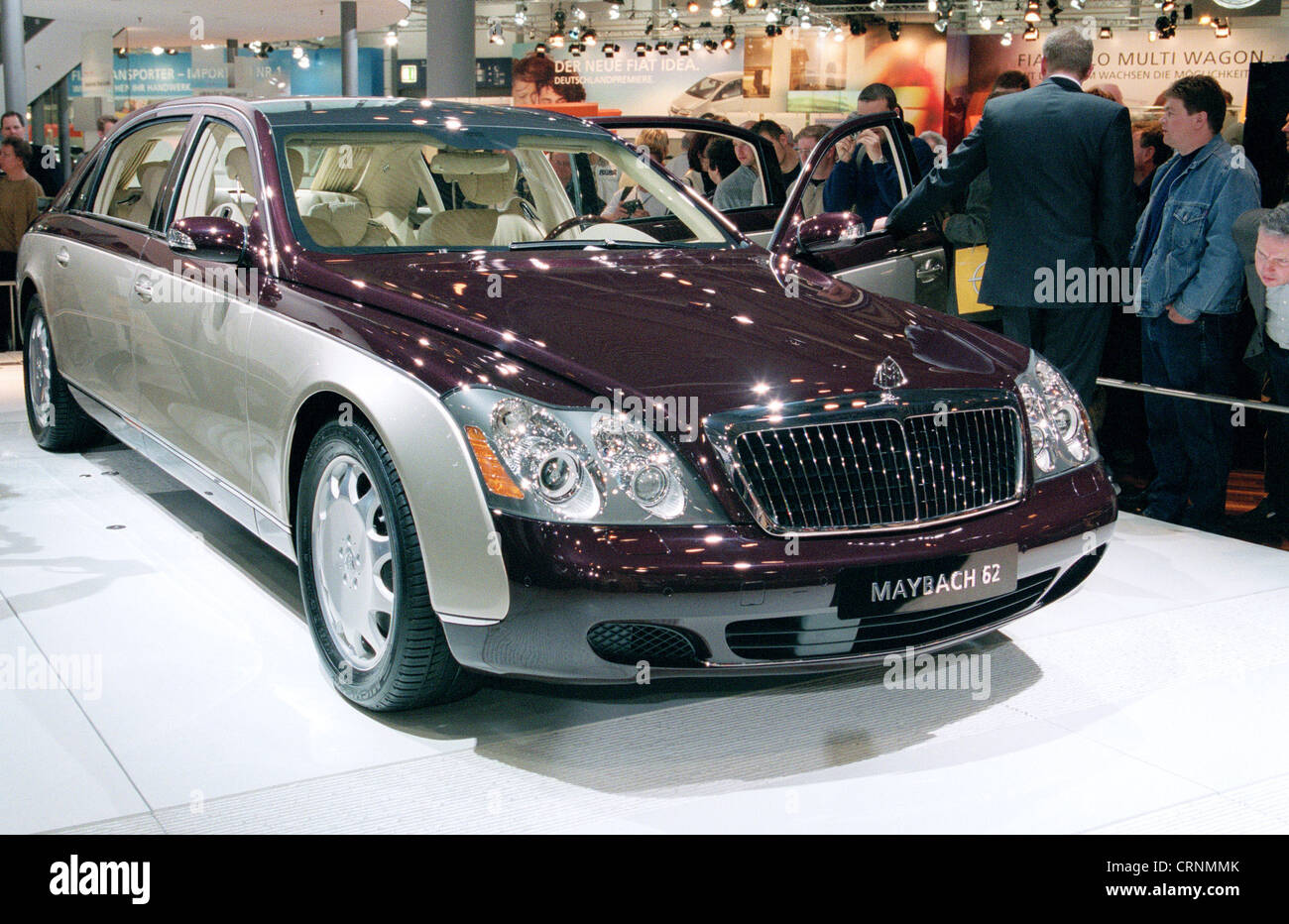 Maybach presents its luxury sedans Stock Photo - Alamy