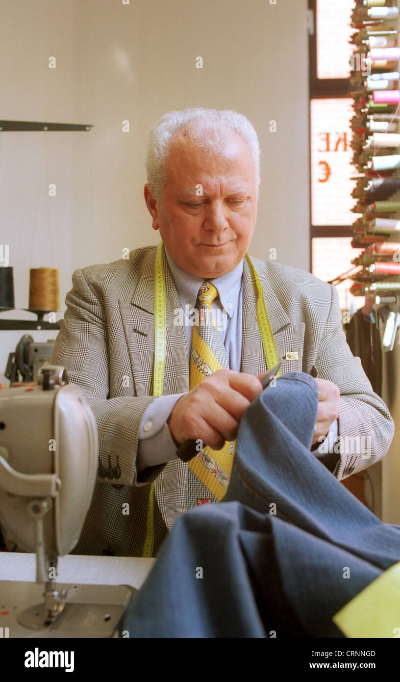 tuerkischer master tailor in Berlin Stock Photo - Alamy