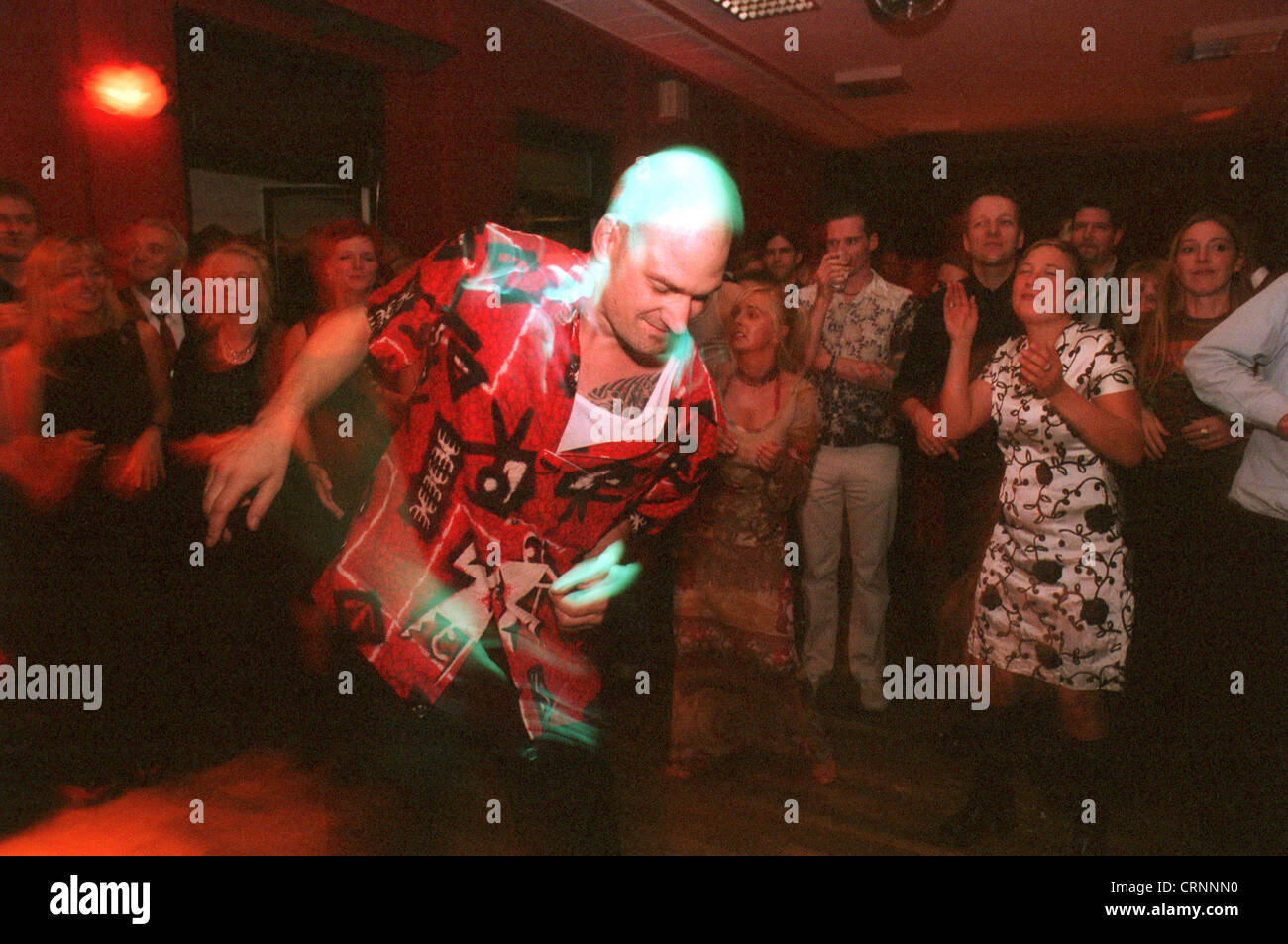 Man dancing at a private party Stock Photo - Alamy