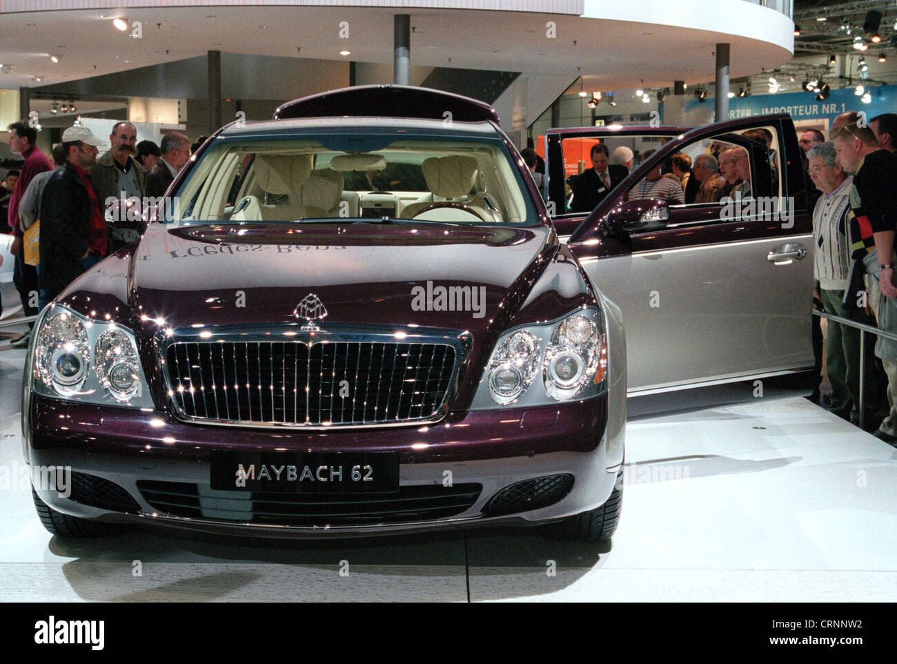 Maybach presents its luxury sedans Stock Photo - Alamy