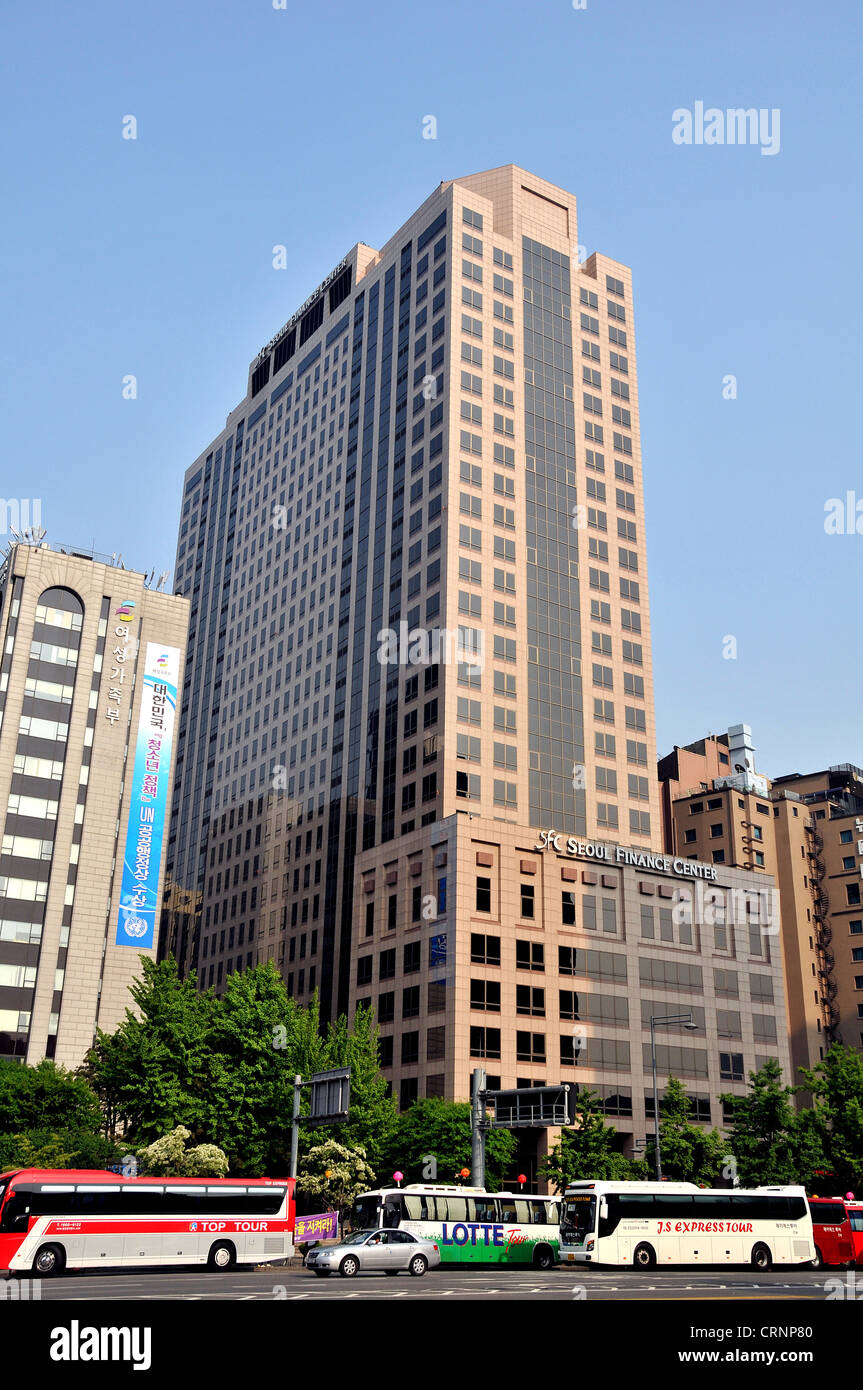 Seoul Finance Center building Seoul South Korea Stock Photo - Alamy