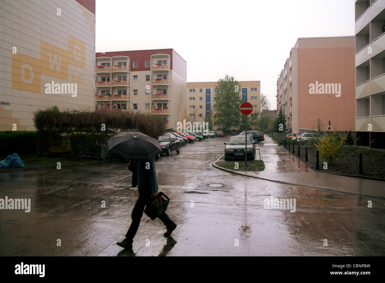 New apartment buildings in rain hi-res stock photography and images - Alamy