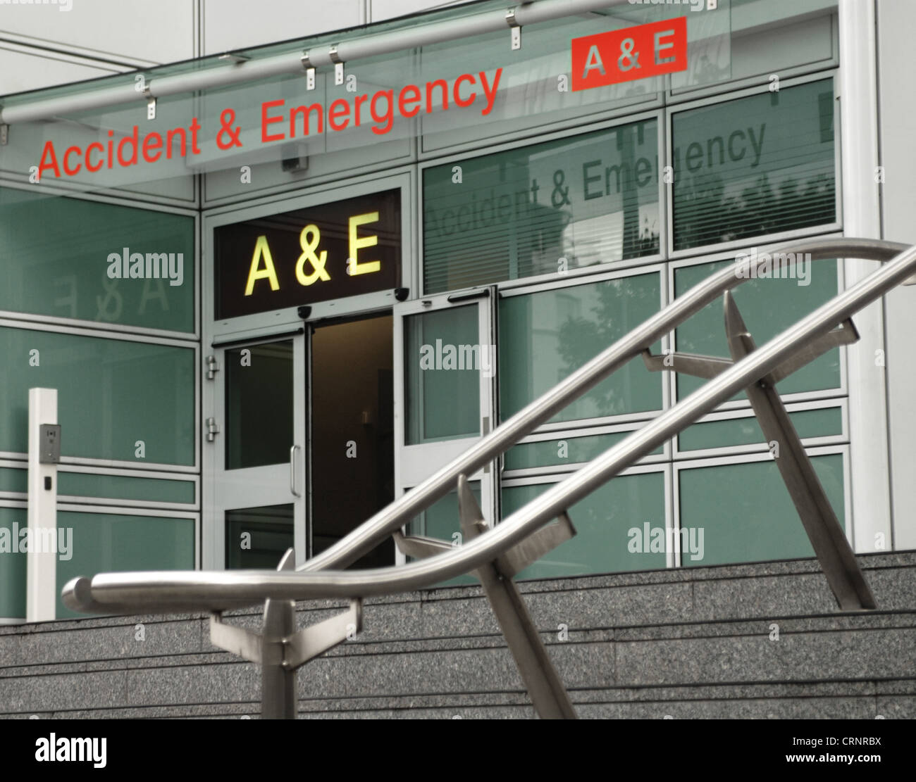 Accident and Emergency Entrance Stock Photo - Alamy