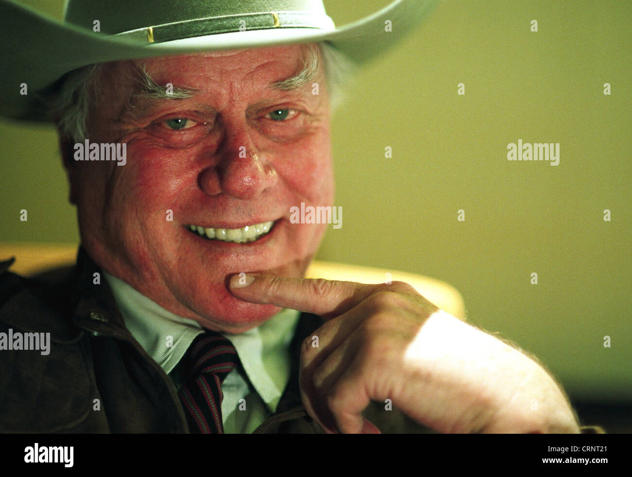 Larry Hagman, actor Stock Photo - Alamy