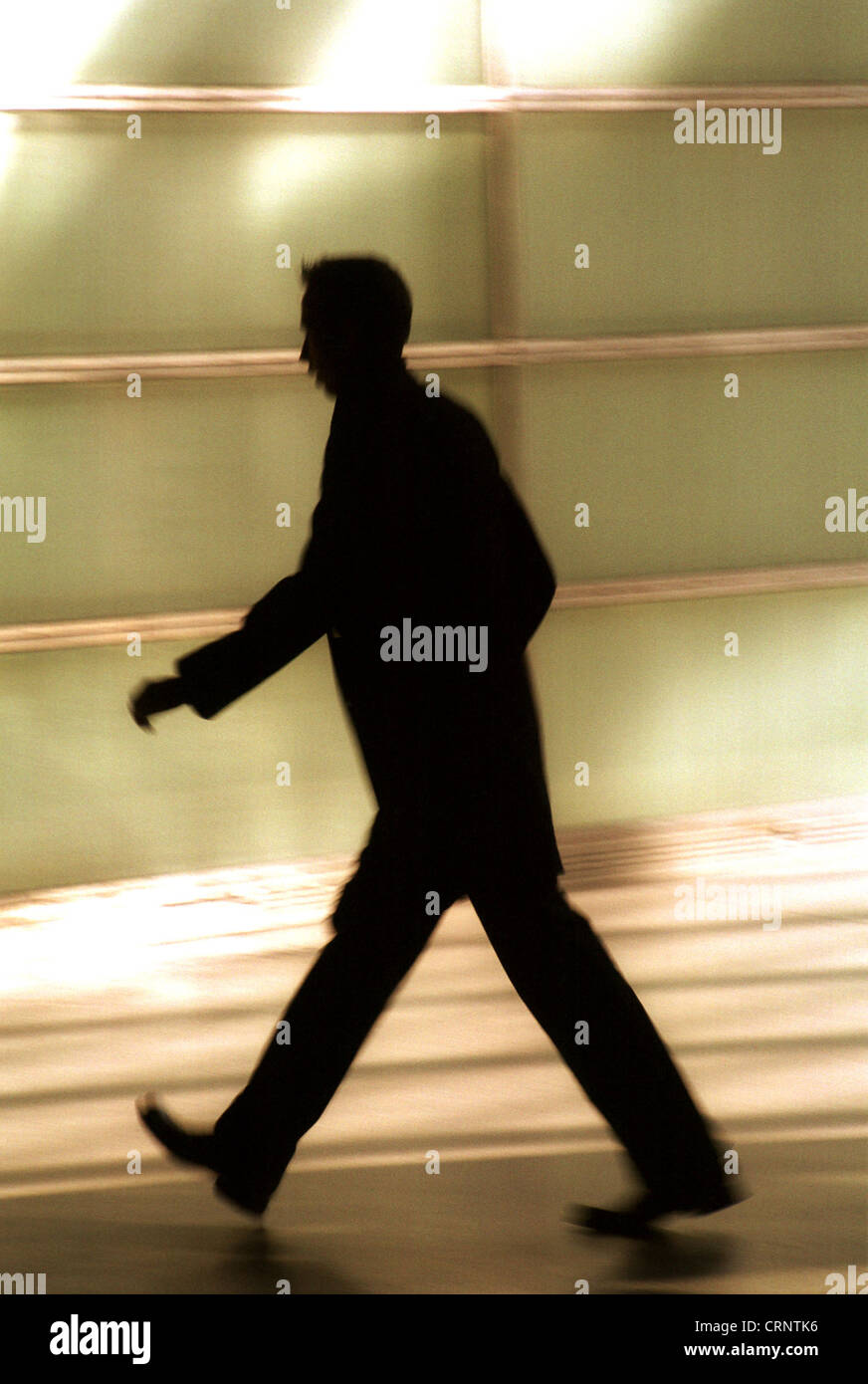 The silhouette of a tall, border man Stock Photo - Alamy