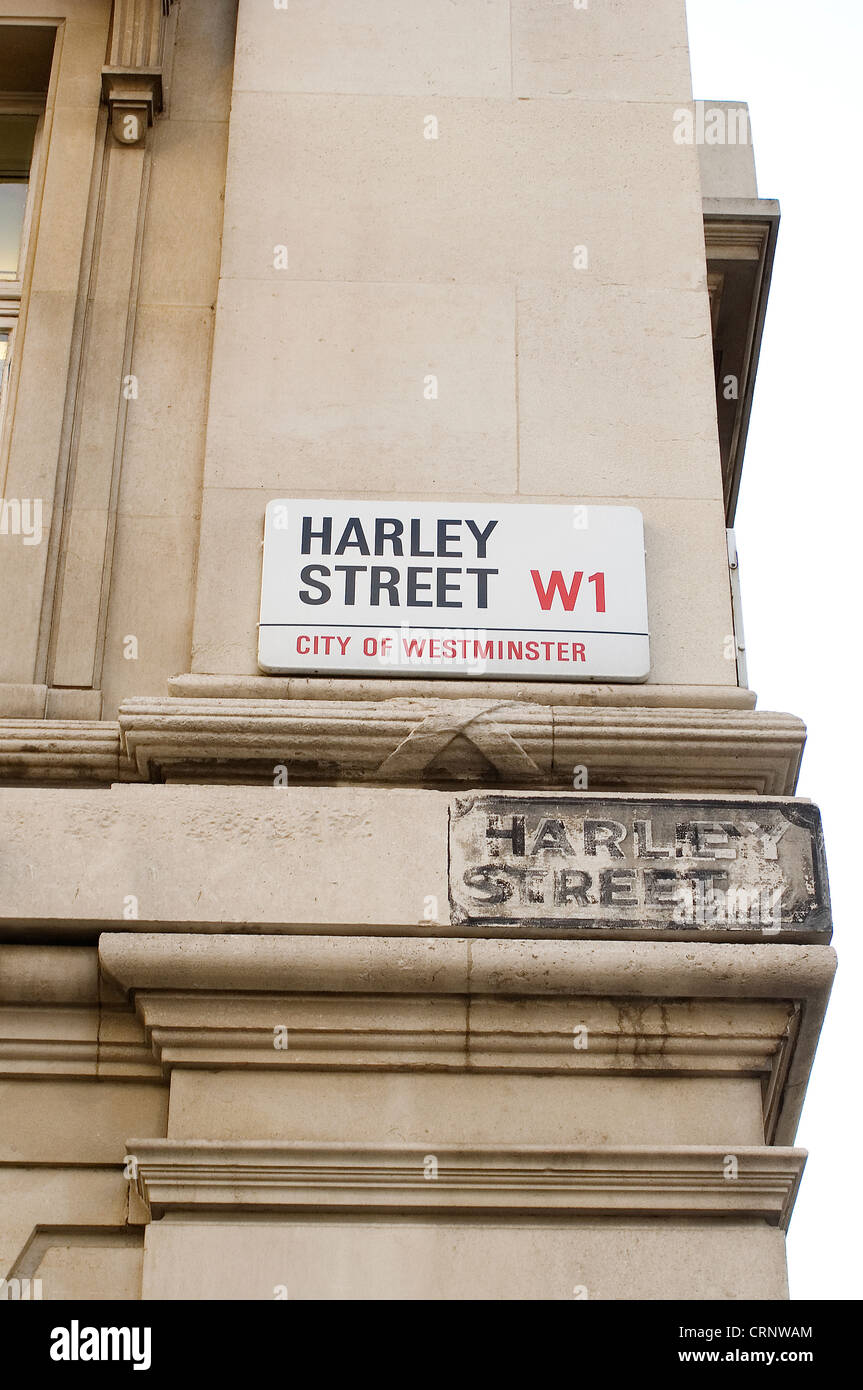 Harley street hi-res stock photography and images - Alamy