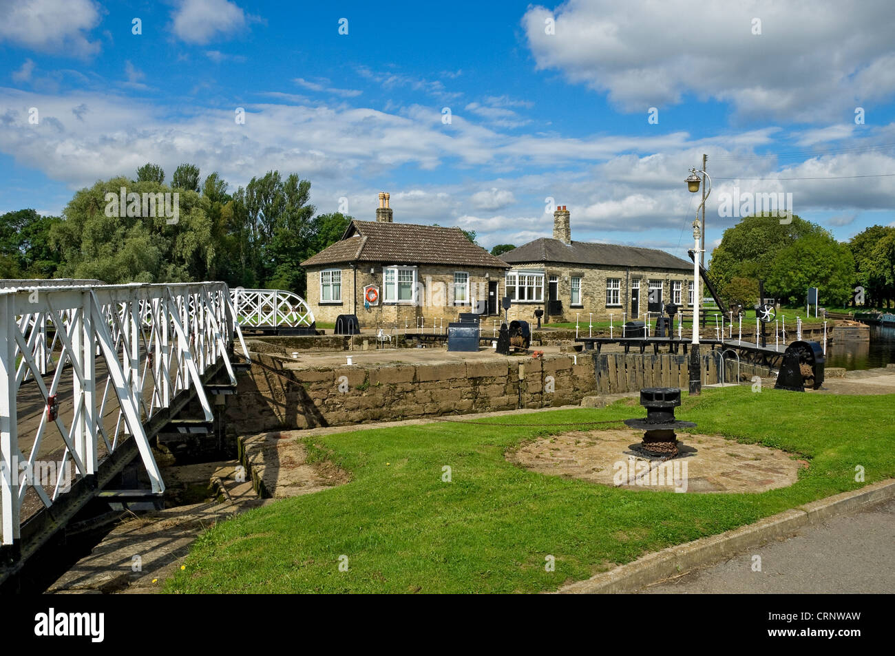 Naburn Lock on the River Ouse near York Stock Photo - Alamy