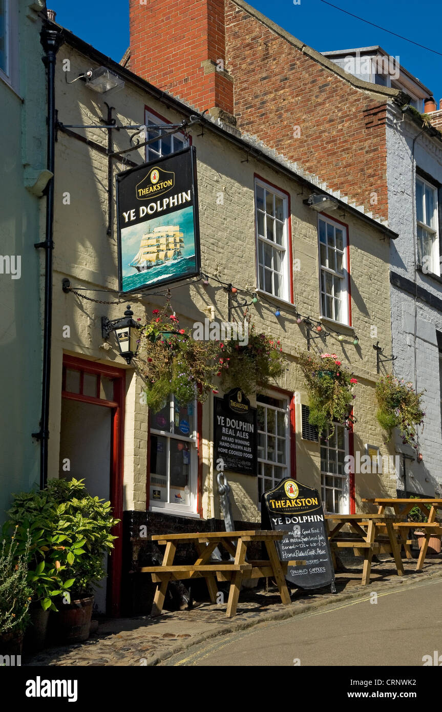 Ye Dolphin, an old fishermans pub in King Street Stock Photo - Alamy