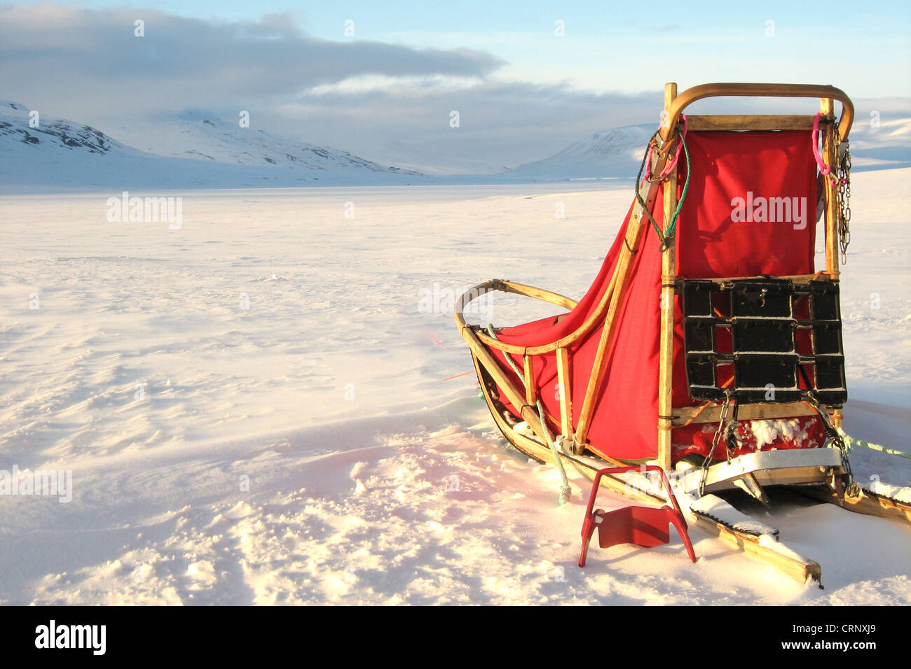Sledge arctic hi-res stock photography and images - Alamy