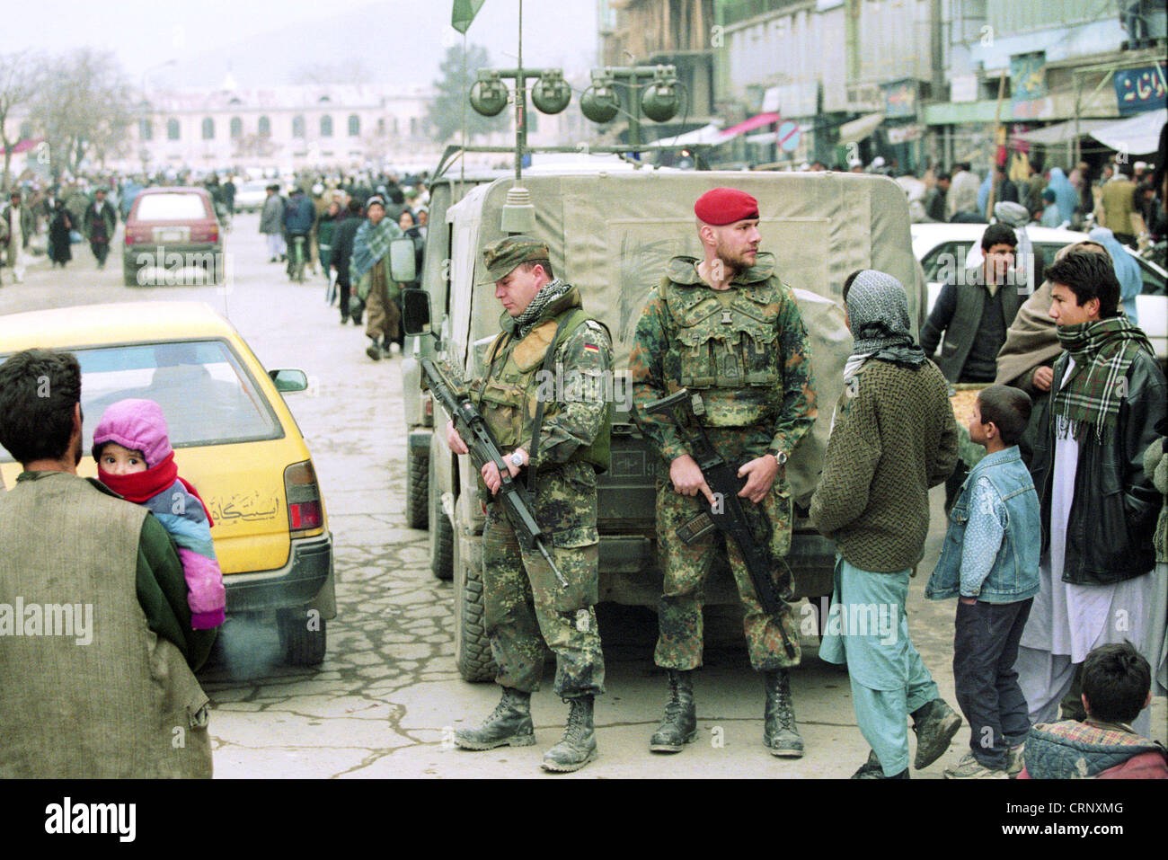 German isaf soldiers patrol in hi-res stock photography and images - Alamy