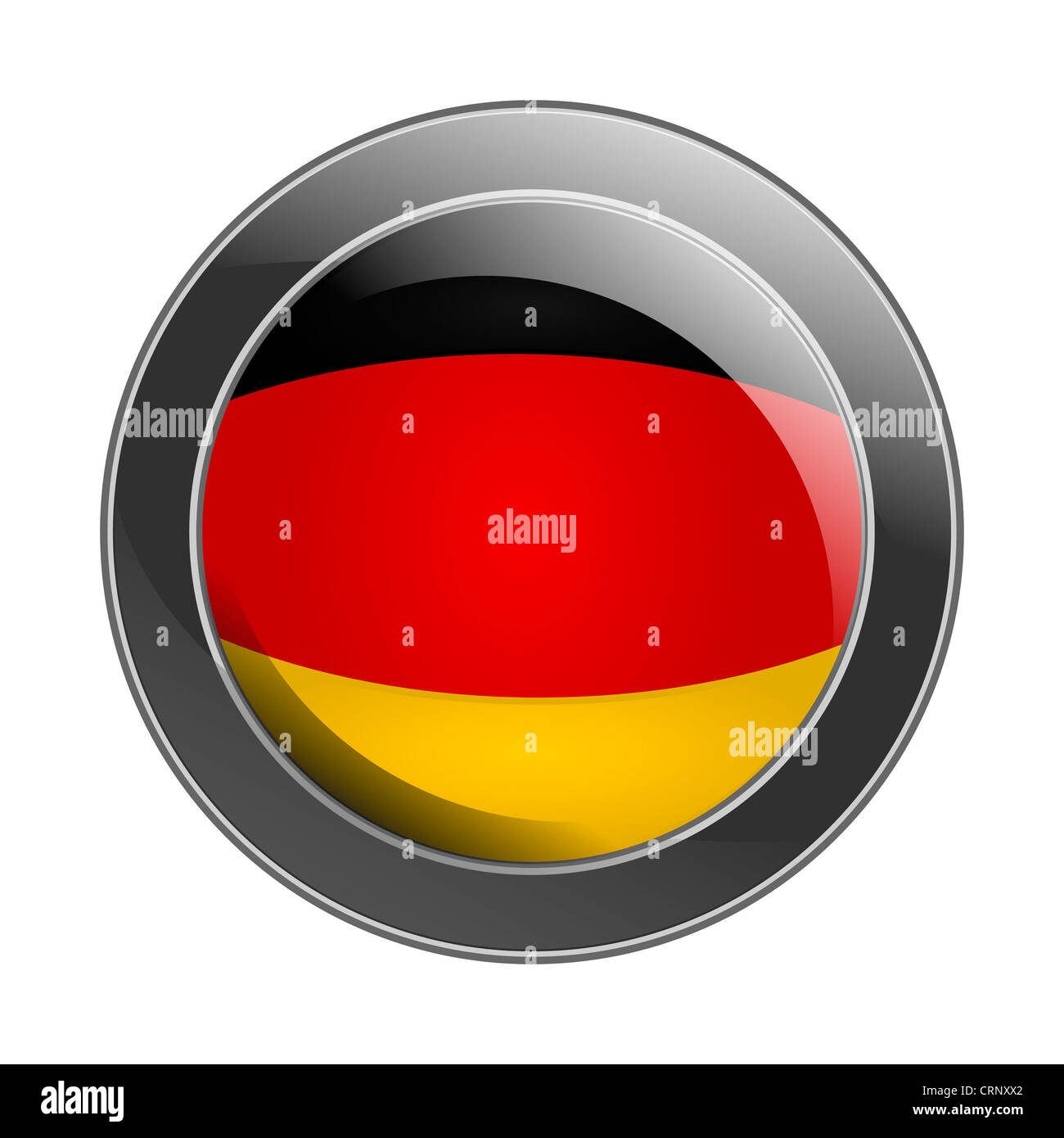 Protective shield with the flag of Germany Stock Photo - Alamy