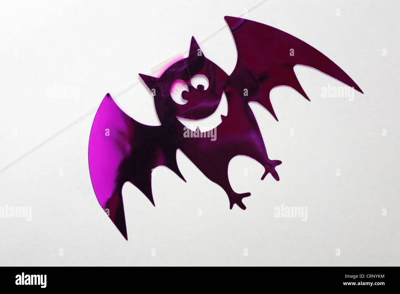 shiny halloween bat decoration for haloween set on white background ...