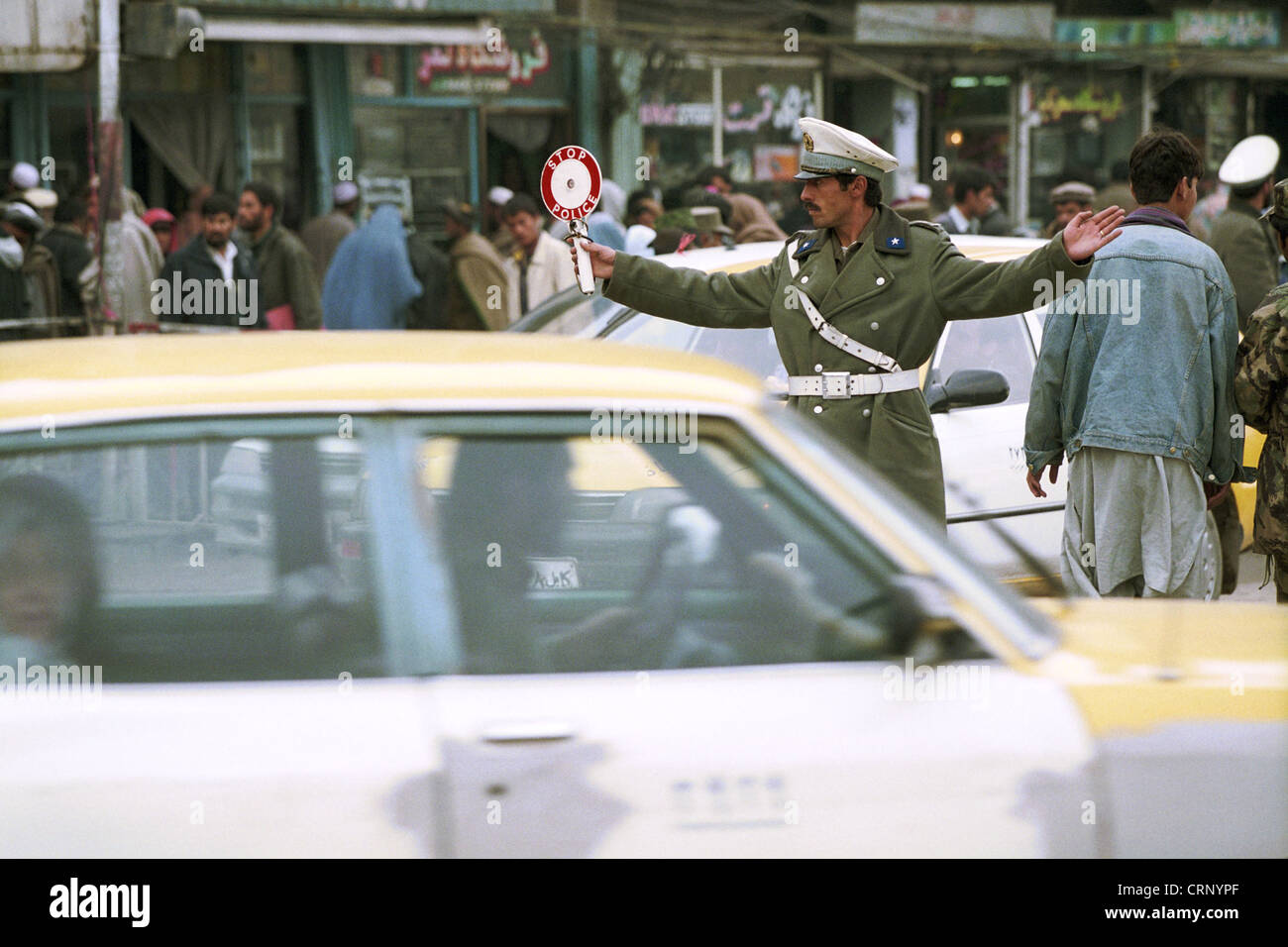 Road traffic in the center of Kabul Stock Photo - Alamy