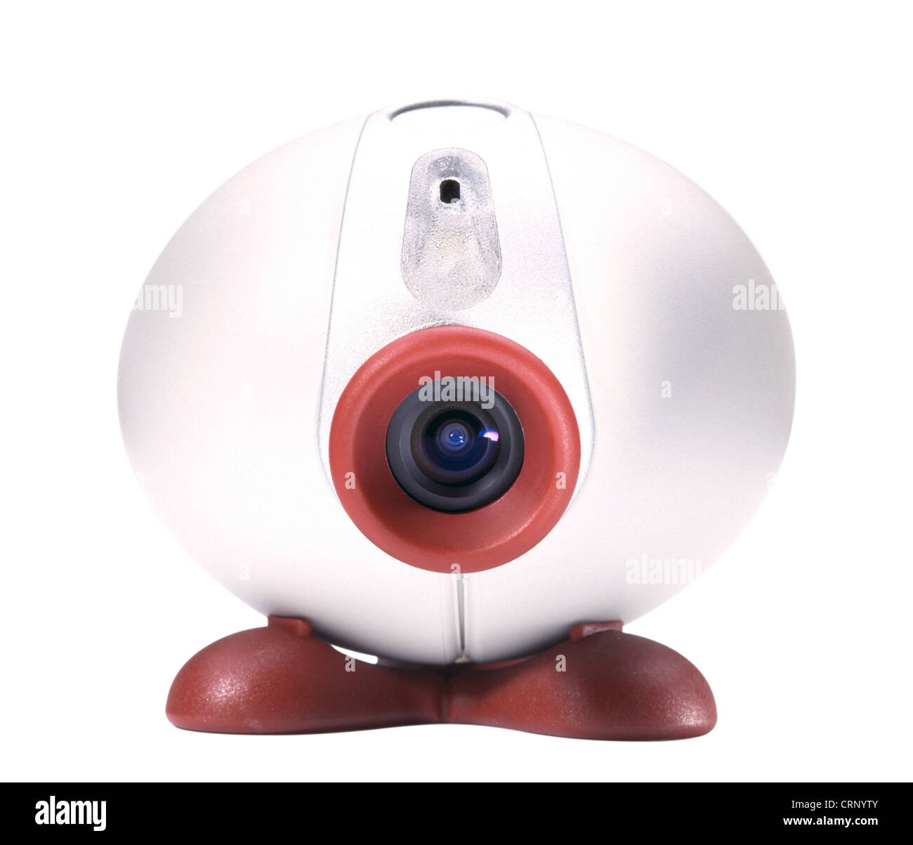 Webcam against white background Stock Photo - Alamy