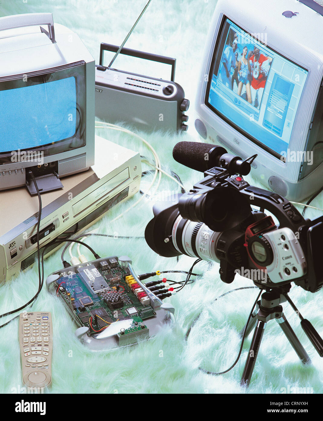 various devices for multimedia Stock Photo - Alamy