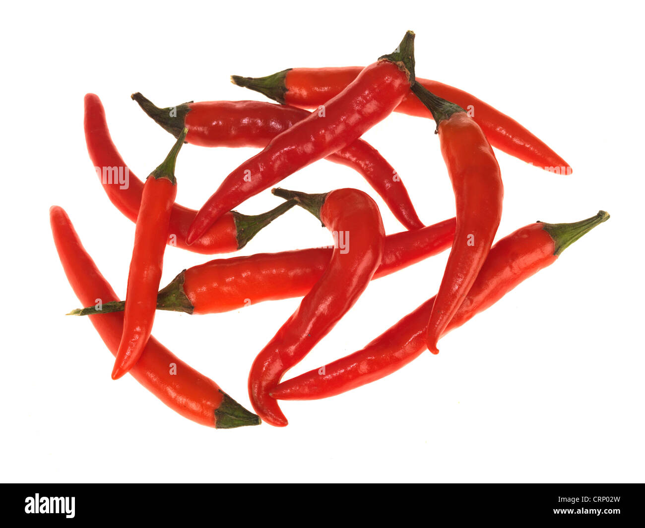 Healthy Fresh Ripe Hot Raw Red Chillies Cooking Or Food Ingredients ...