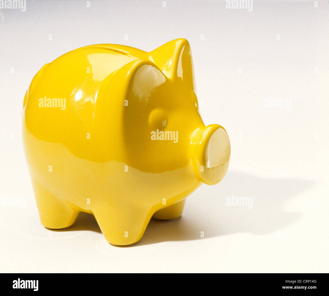 yellow piggy banks Stock Photo - Alamy