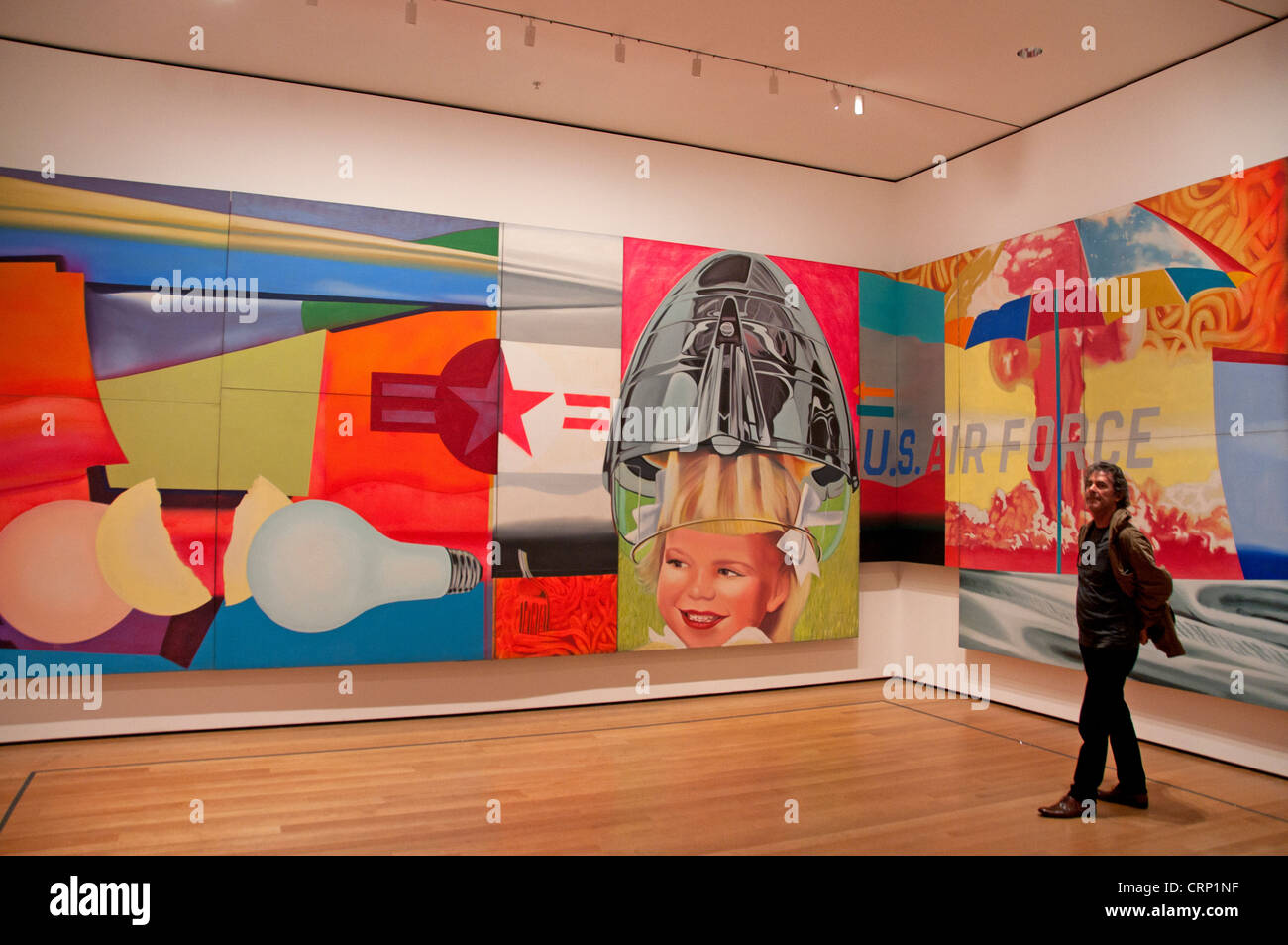 F 111 James Rosenquist 1933 American United States of America Stock ...