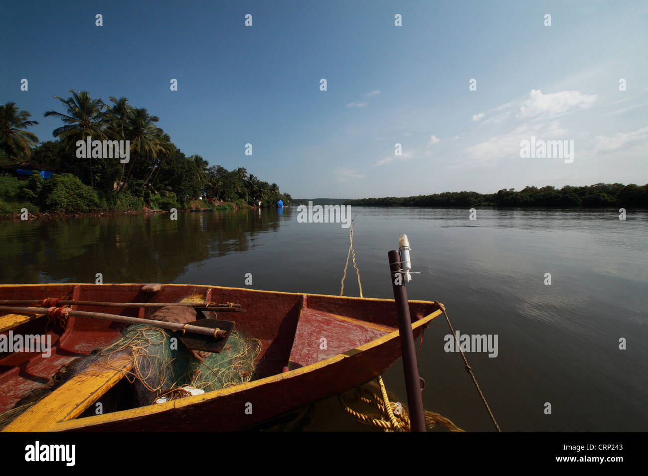 Mandovi Backwaters, Goa Stock Photo - Alamy