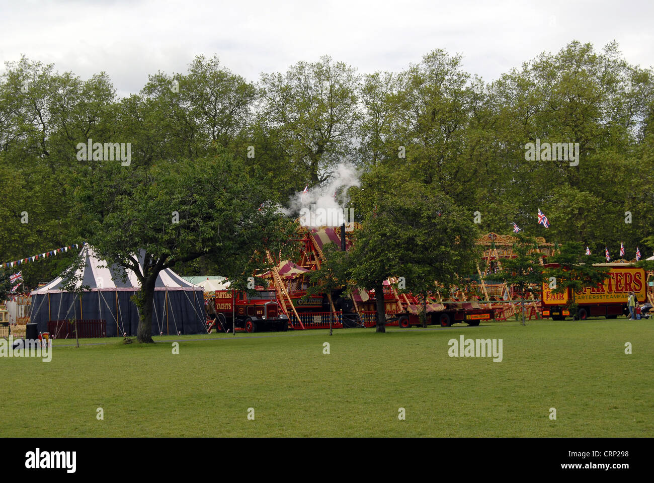 Carter's Steam Fun Fair in UK Stock Photo - Alamy