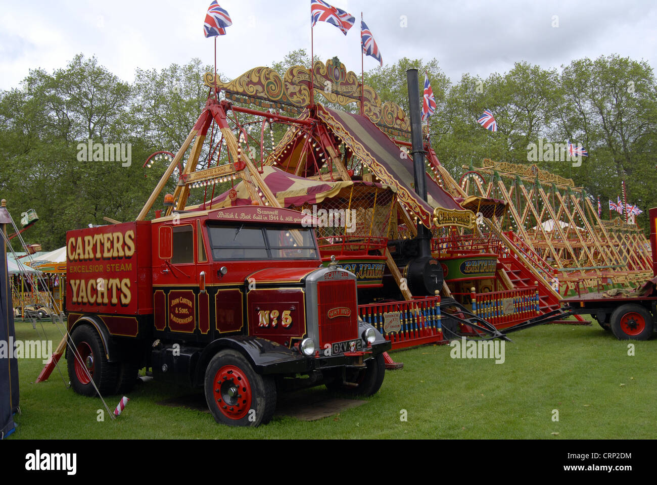 Carter's Steam Fun Fair in UK Stock Photo - Alamy