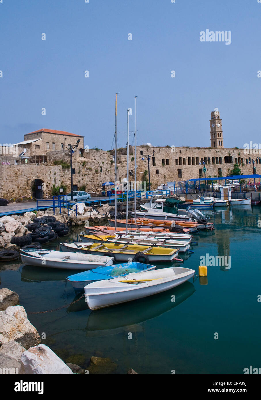 The historic port of Acre in north Israel Stock Photo - Alamy