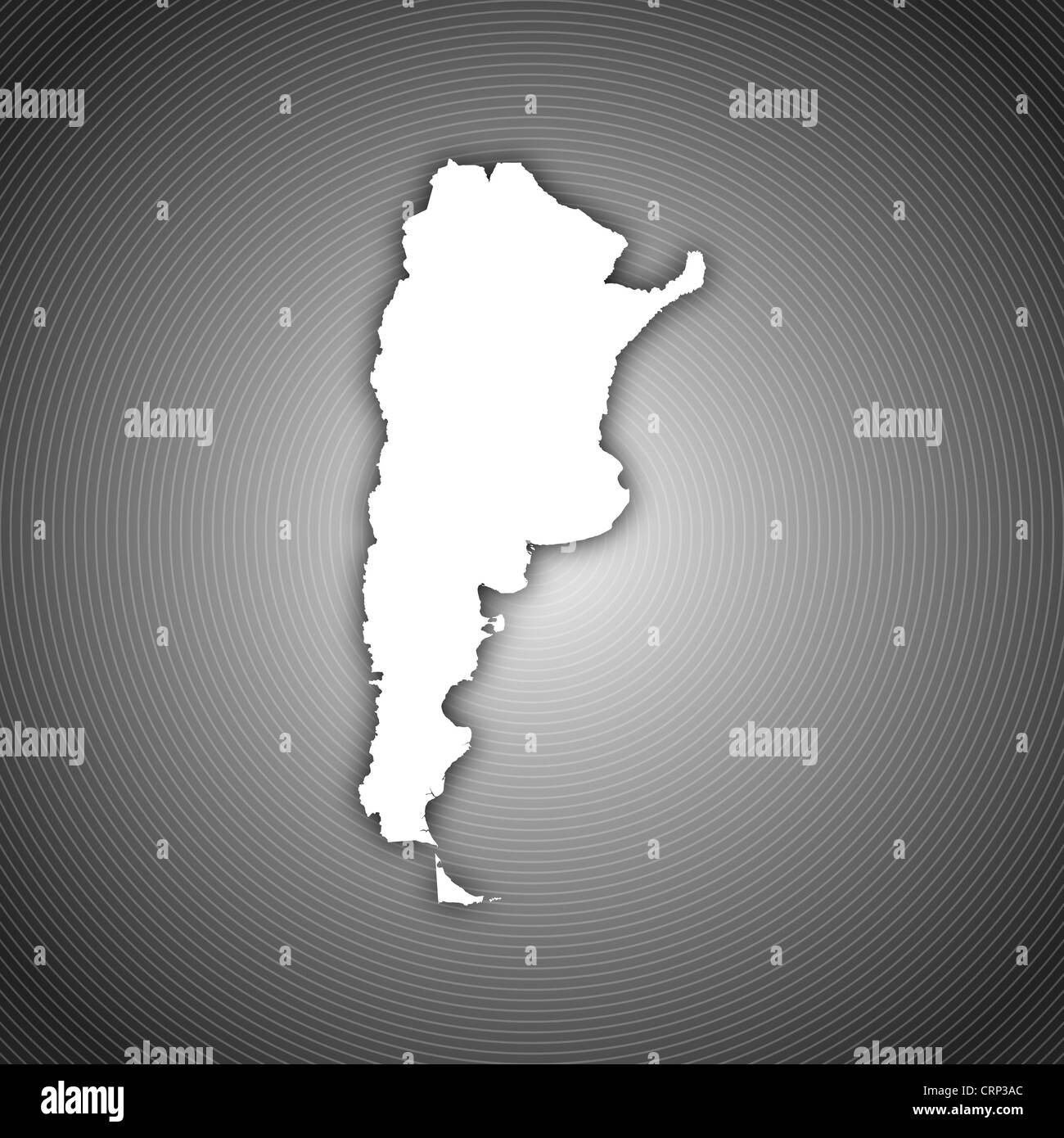 Political map of Argentia with the several provinces Stock Photo - Alamy