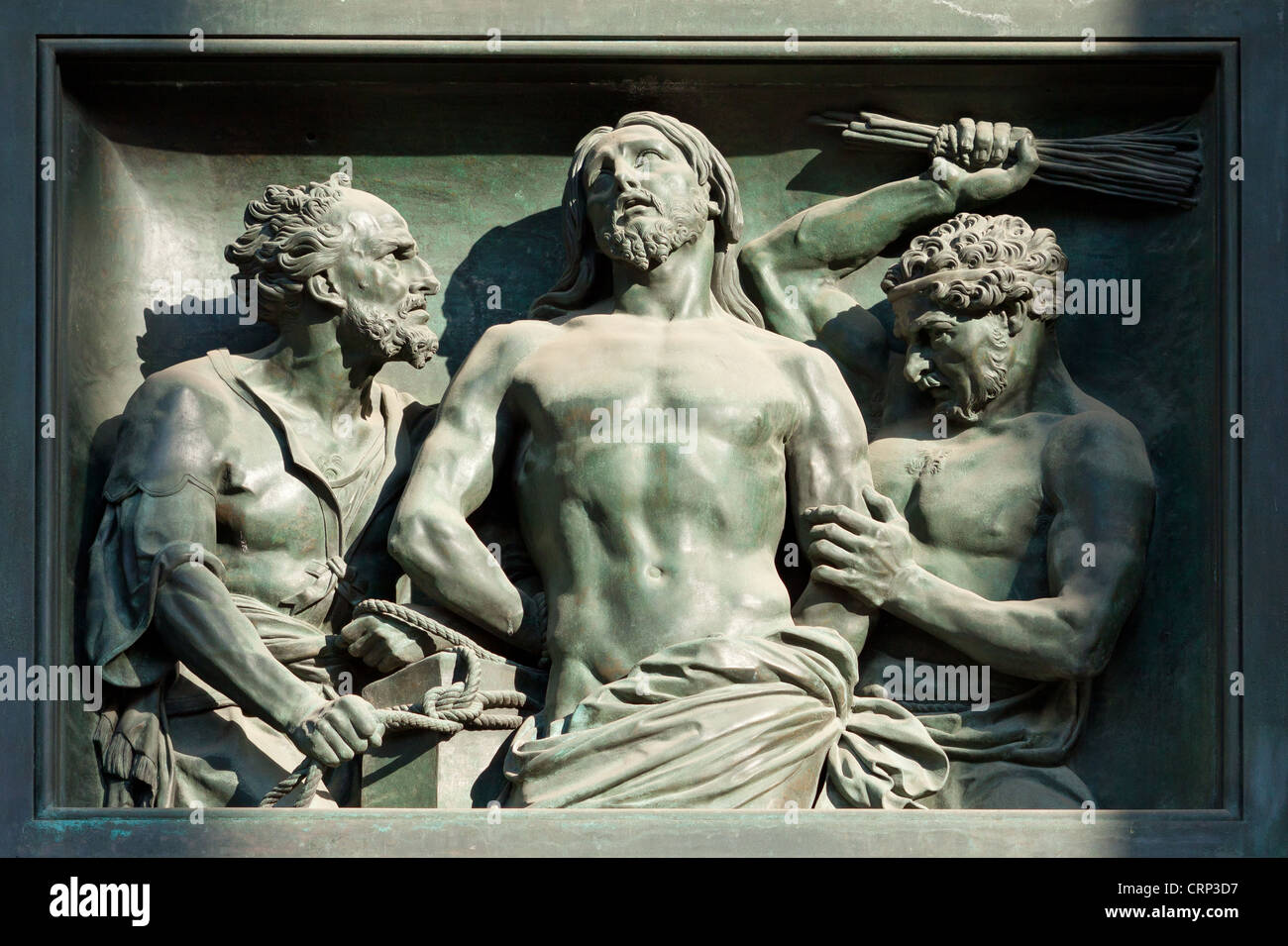 Castigation of the Christ Stock Photo - Alamy