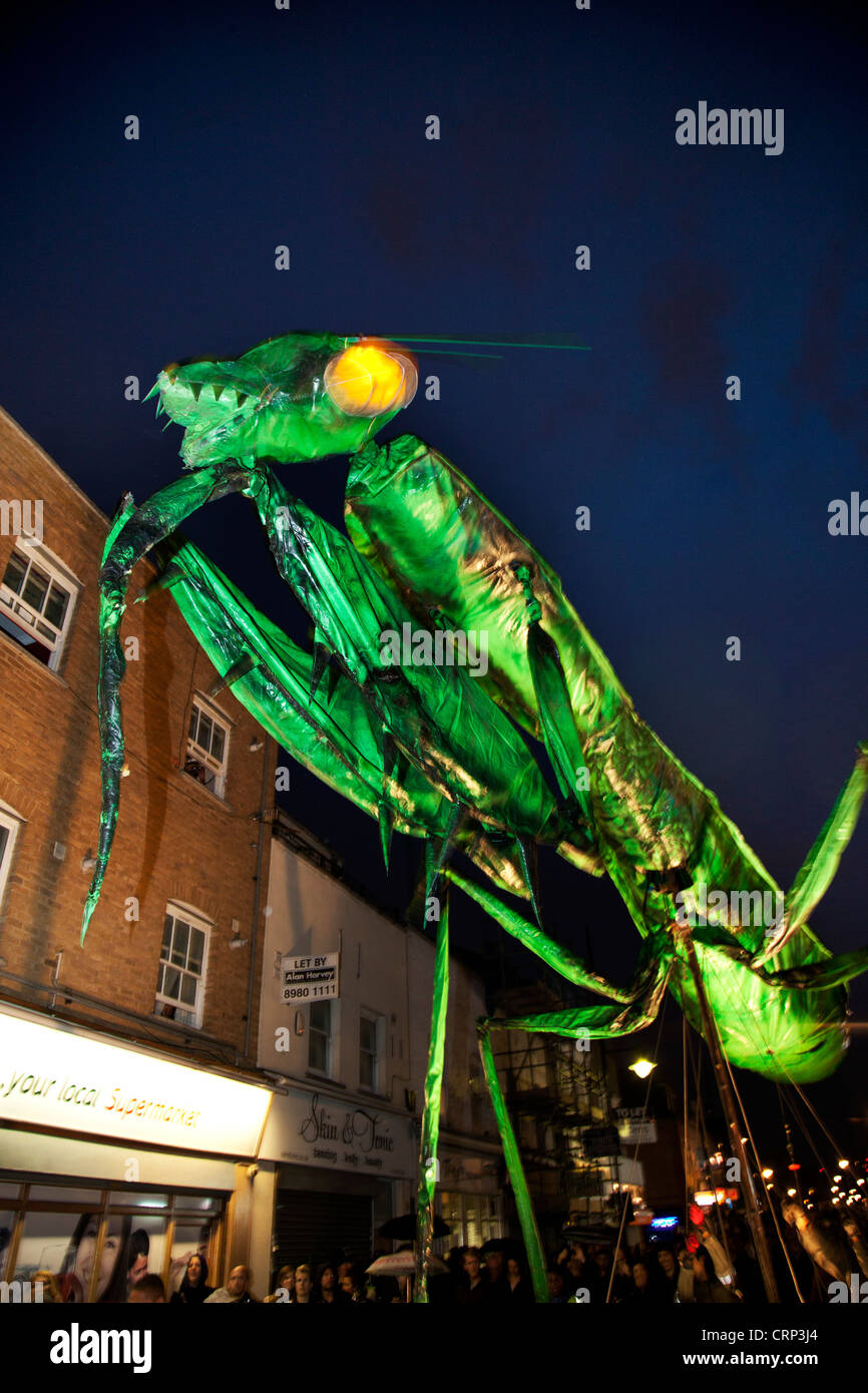 Giant mechanical insects invade Bow’s Roman Road for the Greenwich and ...