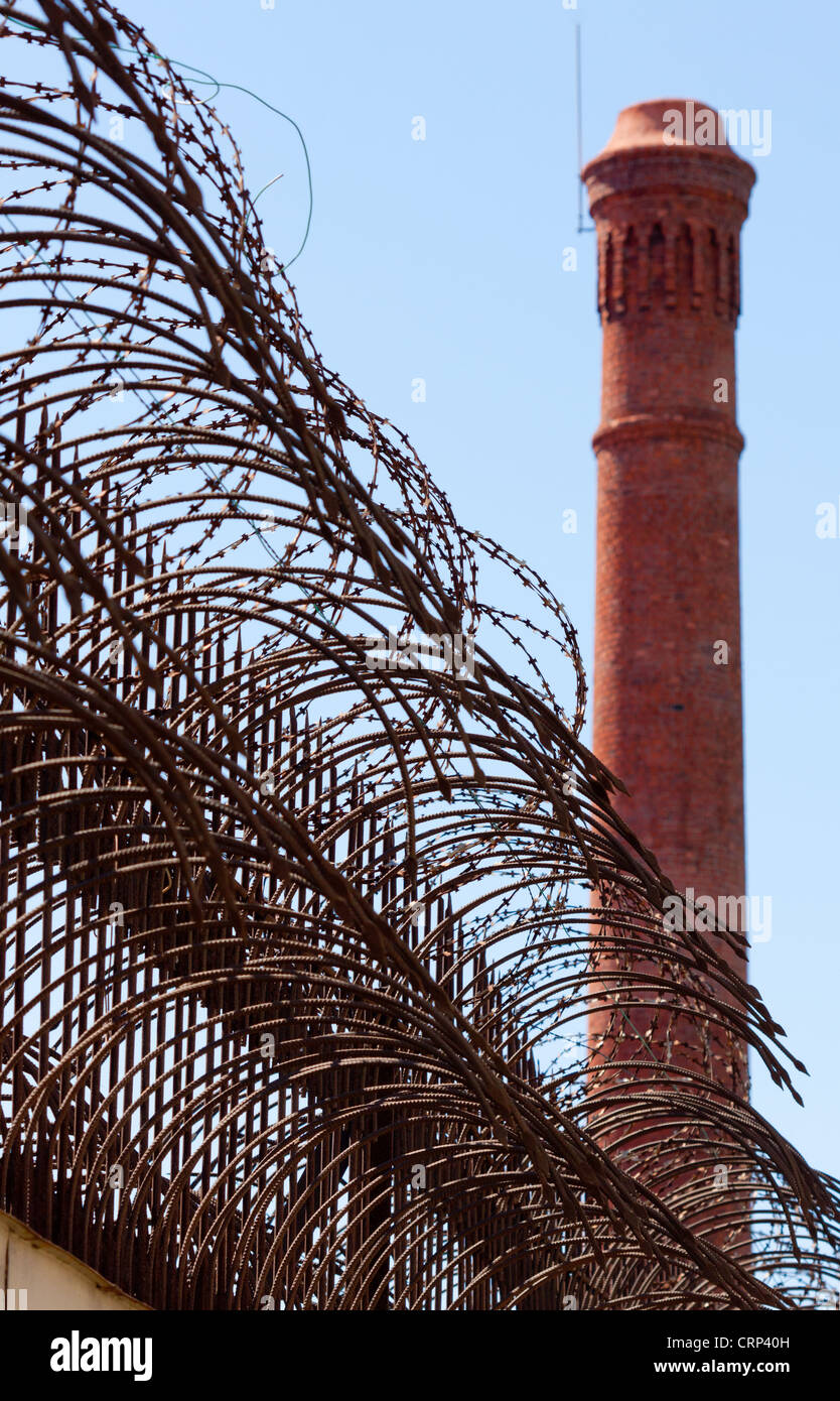 Pipe fence hi-res stock photography and images - Alamy