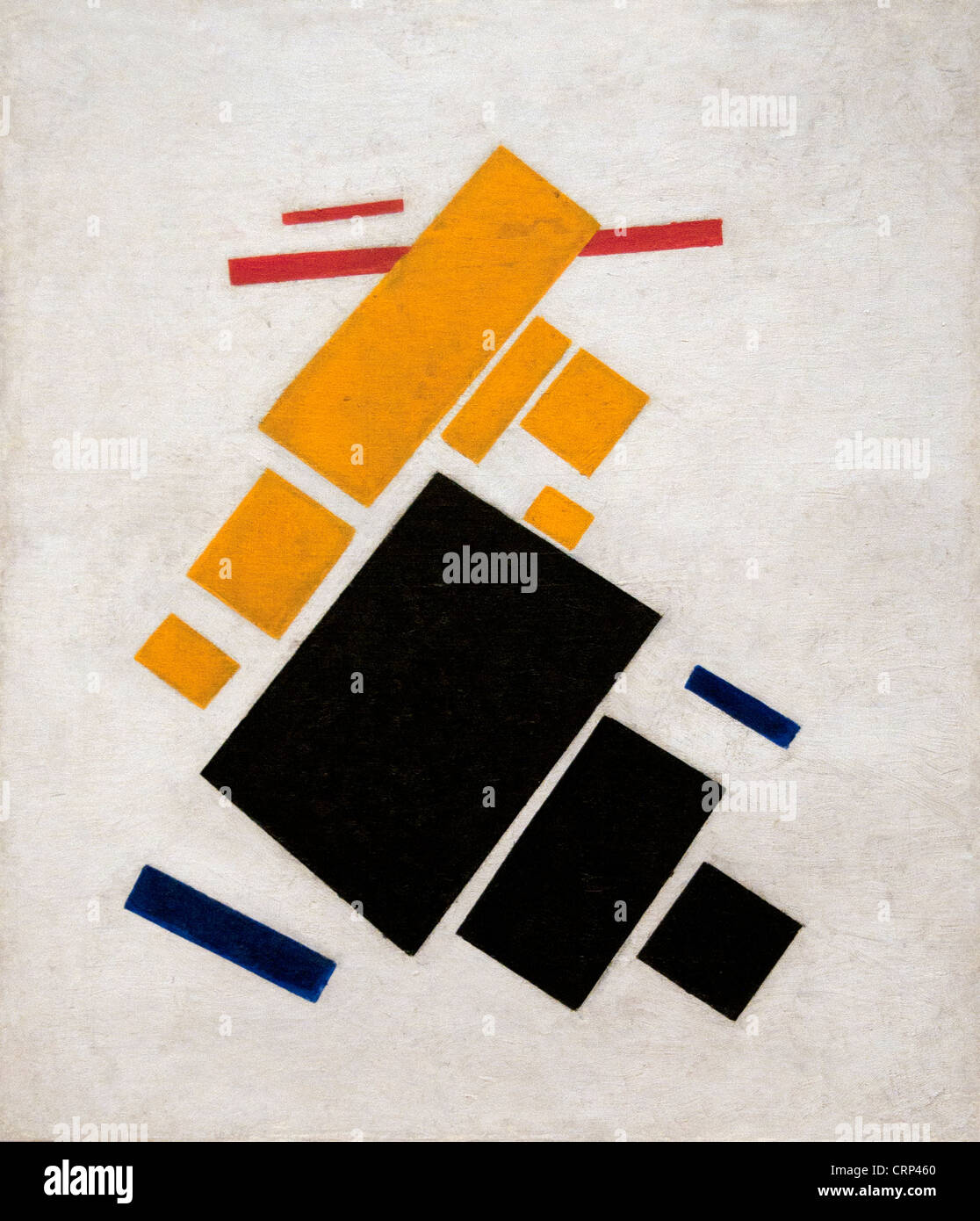 Suprematist Composition: Airplane Flying 1915 Kazimir Malevich Russian ...