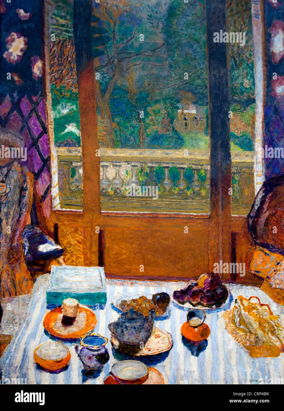 Dining Room Overlooking the Garden (The Breakfast Room) 1930 Pierre ...
