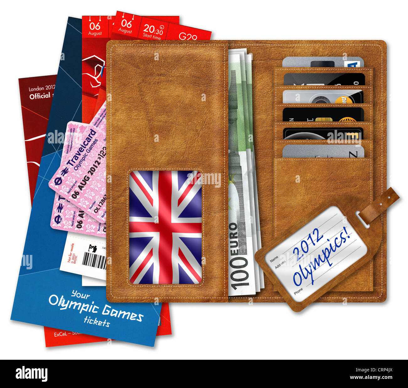 Credit cards uk wallet Cut Out Stock Images & Pictures - Alamy
