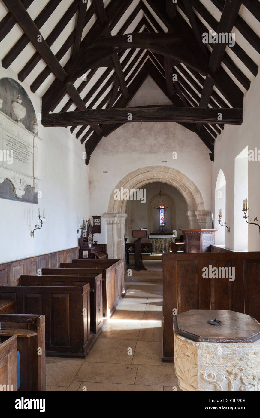 Anglo saxon building interior hi-res stock photography and images - Alamy