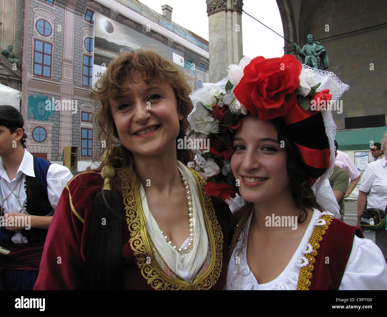 Greek folk Dance performance Stock Photo - Alamy