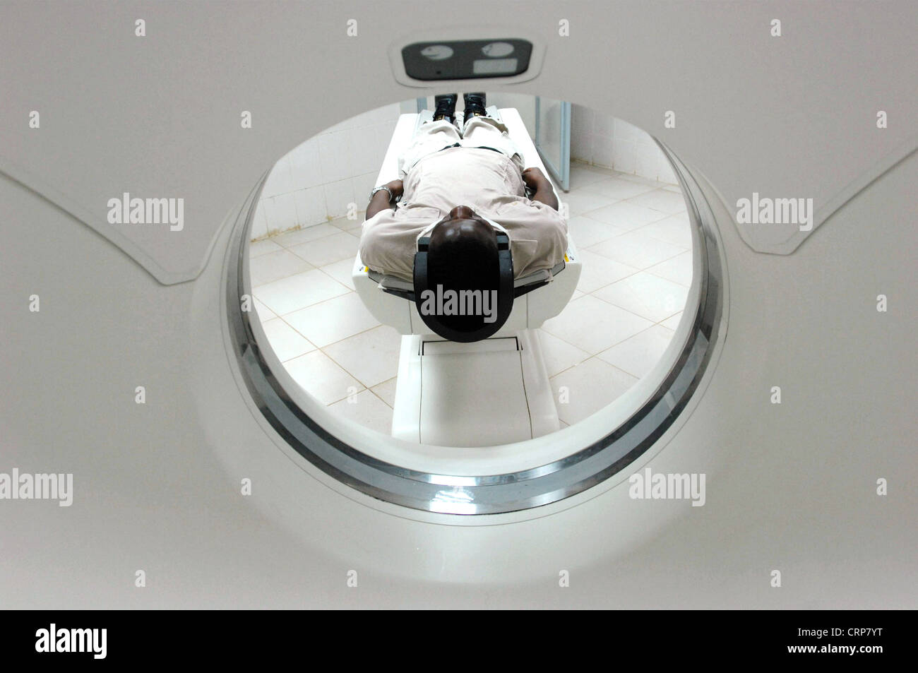 A man going for a CT scan Stock Photo - Alamy