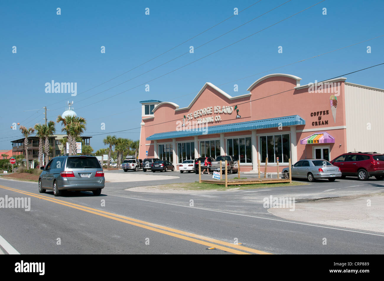 St George Island Trading Company store Florida USA Stock Photo - Alamy