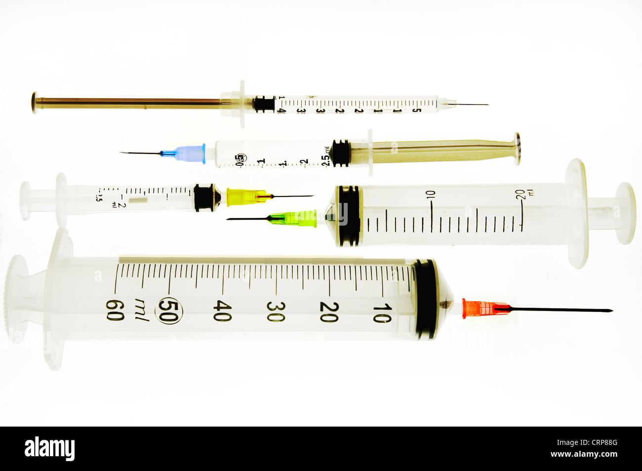 A collection of syringes Stock Photo - Alamy