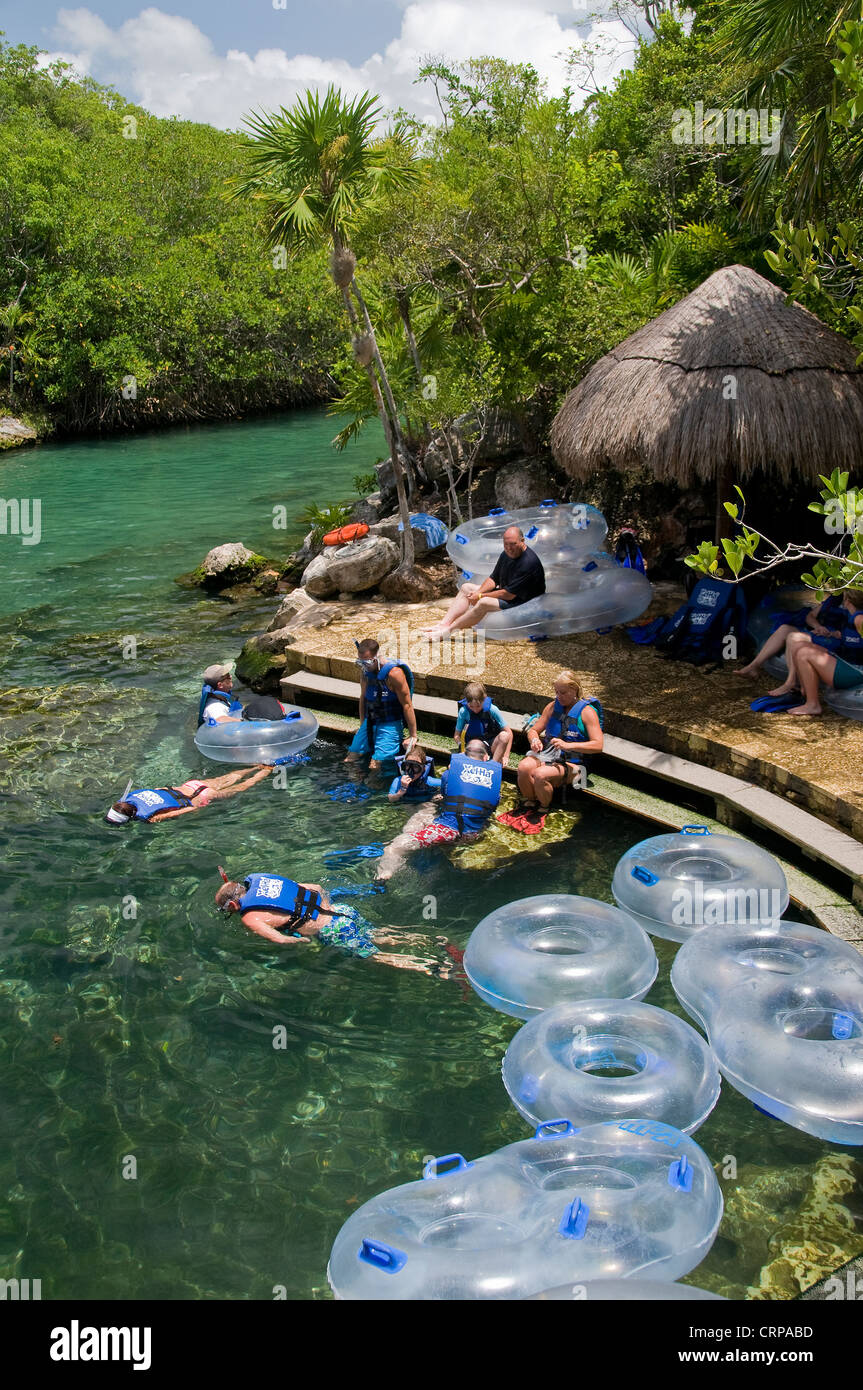 Xcaret mexico river hi-res stock photography and images - Alamy