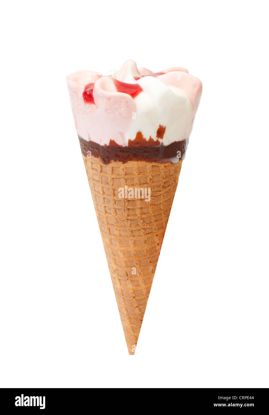 Frozen yogurt cone hi-res stock photography and images - Alamy