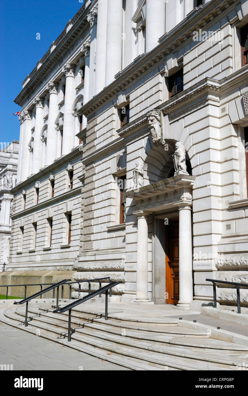 The Treasury Building at 1 Horse Guards Road, a Grade II listed ...